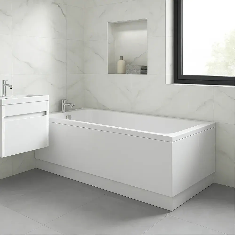 Beaufort Portland 1600 x 800mm Single Ended Bath