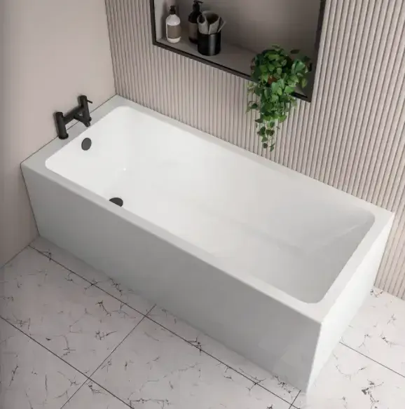 Beaufort Portland 1675 x 700mm Single Ended Bath