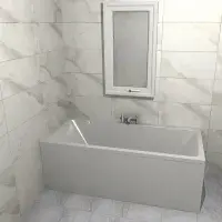 Beaufort Portland 1700 x 800mm Double Ended Bath