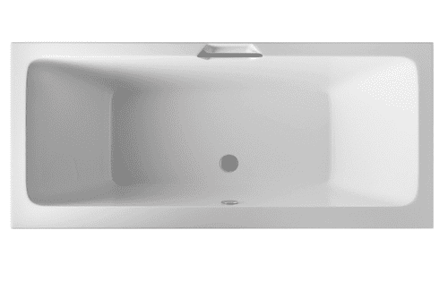 Beaufort Portland 1800 x 800mm Double Ended Bath Single Grip