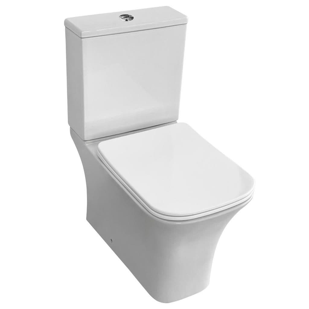 Beddington Close Coupled Back To Wall Eco Vortex Toilet - White