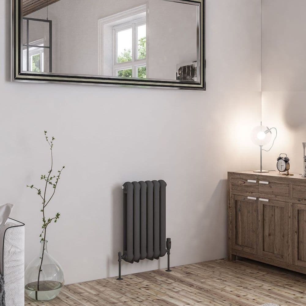 Eastbrook Rubano Designer Radiator - Matt Anthracite - Various Sizes