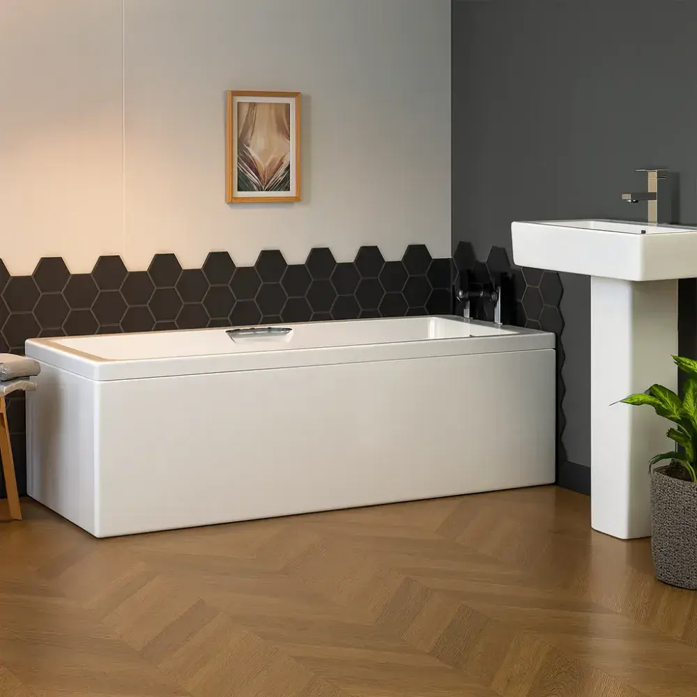 Carron Integra Eco 515mm Height 1700 x 700mm Single Ended Bath ...