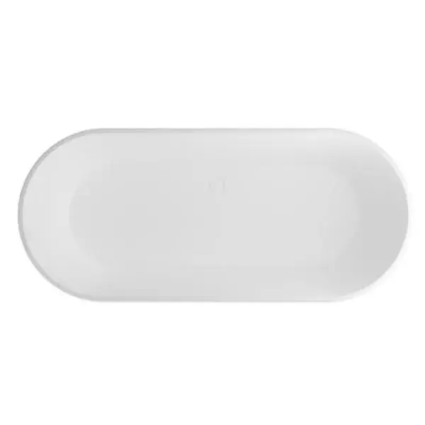 Charlton 1650 x 740 x 565mm Freestanding bath - Matt White