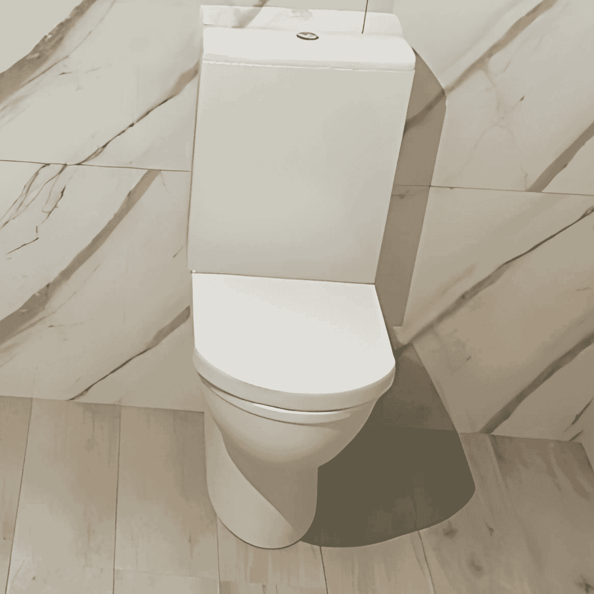 Dura Close Coupled Back To Wall Eco Vortex Comfort Height Toilet and ...
