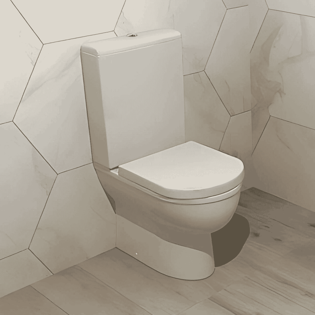 Dura Close Coupled Back To Wall Eco Vortex Toilet and Soft Close Seat ...
