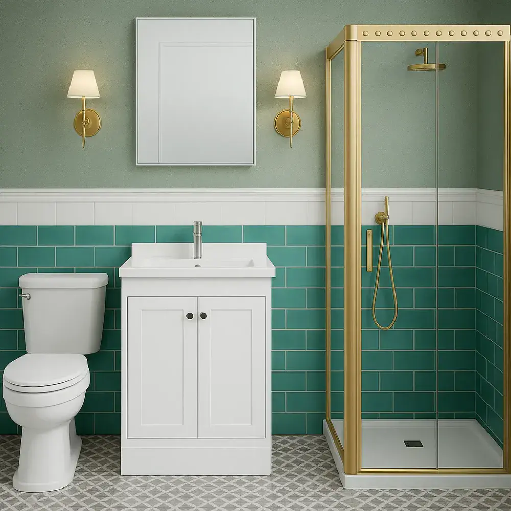 Eastbrook Hardwick Square 50 CM Vanity Unit Matt White