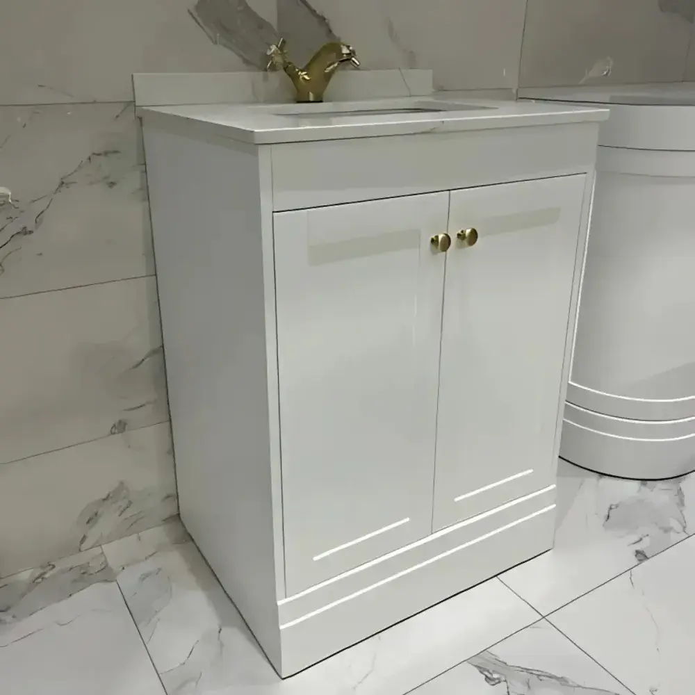 Eastbrook Hardwick Square 60 CM Vanity Unit Matt White