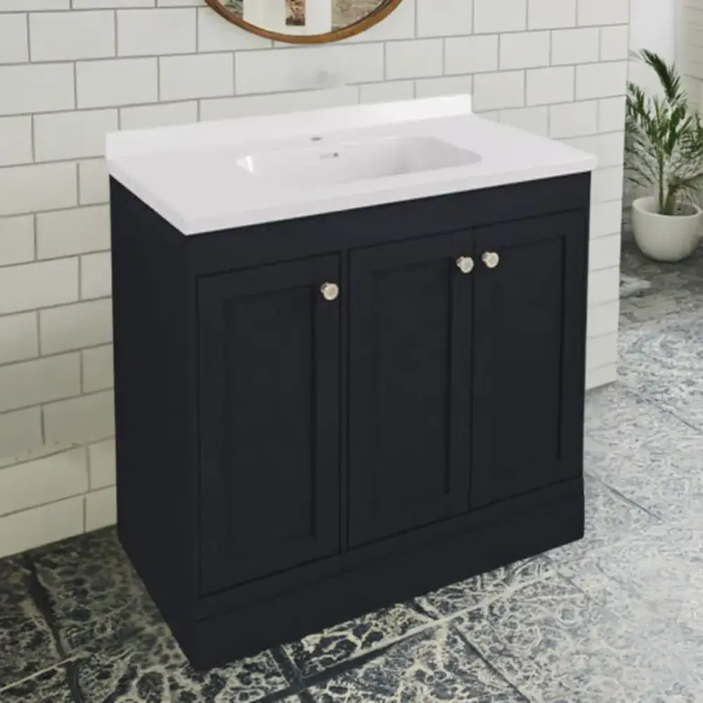 Eastbrook Hardwick Square 90 CM Vanity Unit Matt Anthracite