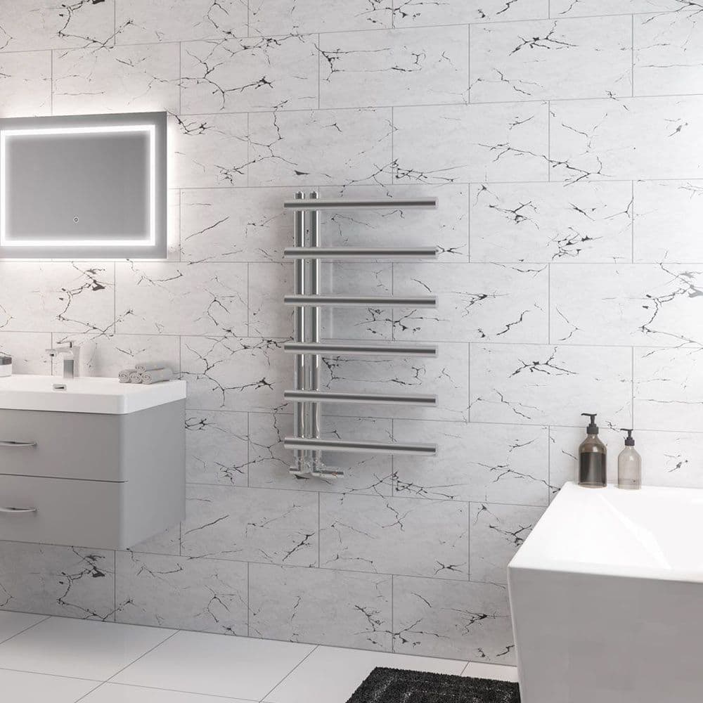 Eastbrook Marlow E-Style Towel Radiators - Chrome - Various Sizes