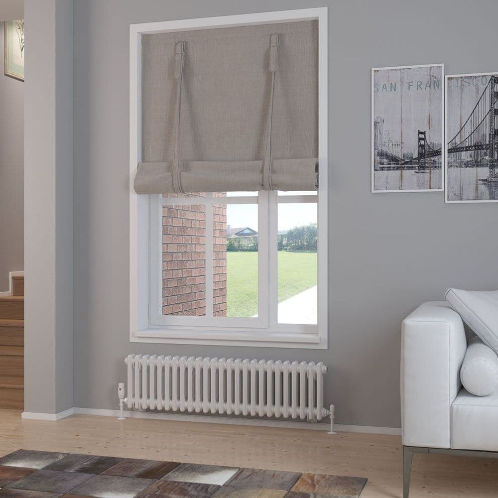 Eastbrook Rivassa 2 Column Designer Radiator - White - Various Sizes