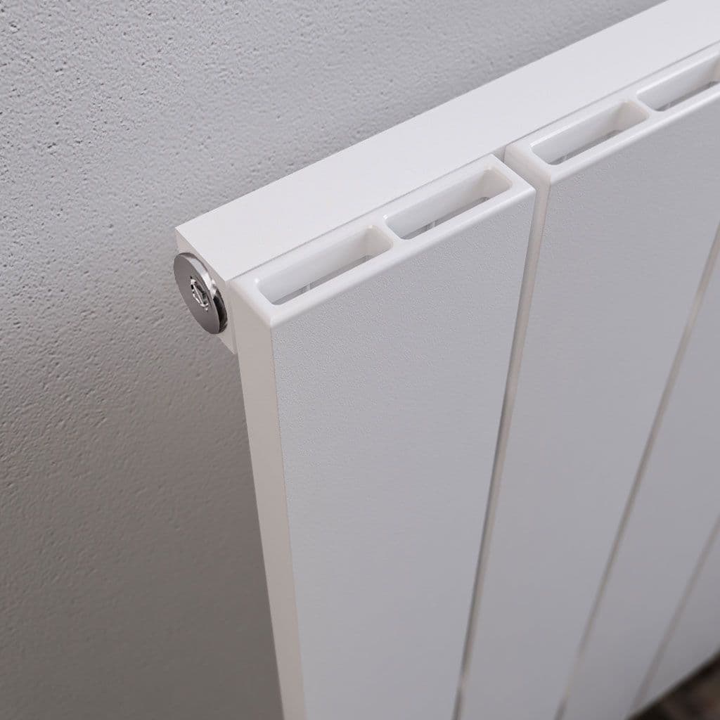 Eastbrook Rosano Vertical Designer Radiator 1800mm x 375mm Matt White