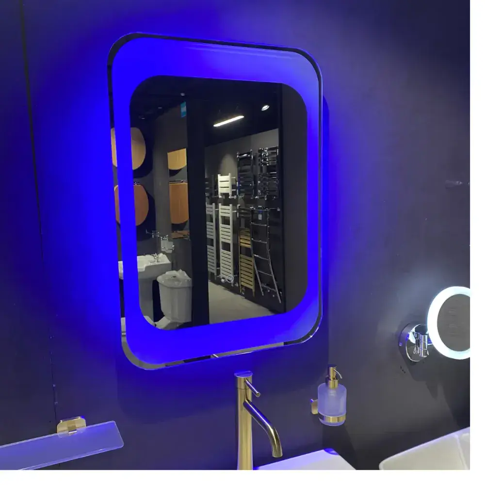 Eastbrook Treviso Portrait Led Blue Light Mirror - 700 x 500mm