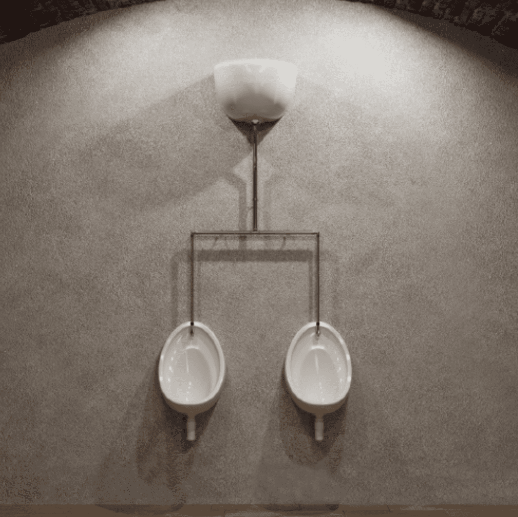 Exposed Urinal Pack with Ceramic Cistern 1 2 3 or 4 Bowl