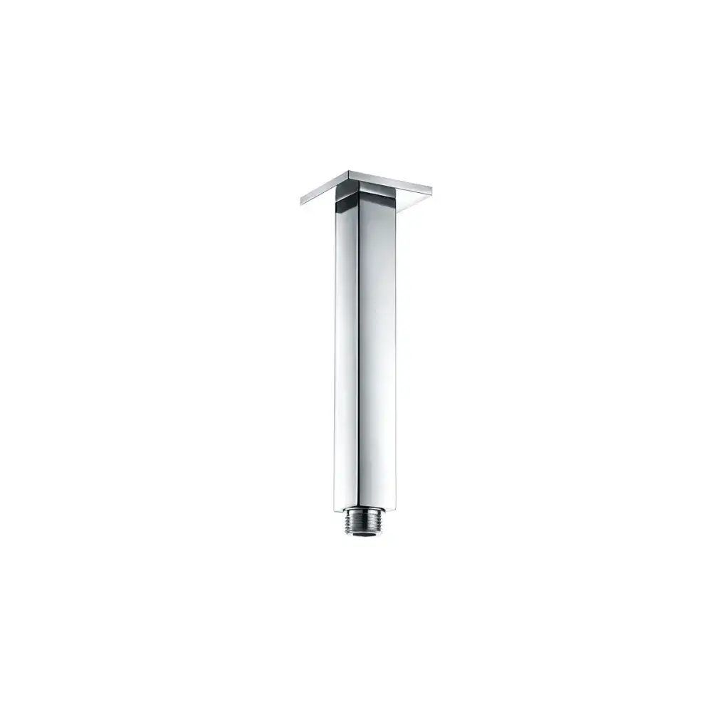 Florida 180mm Square Ceiling Arm - Chrome