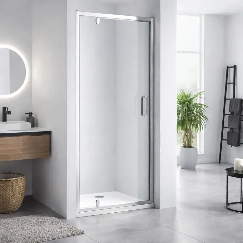 Frontline Aquaglass Purity Pivot Door Enclosure - Various Width/Colour