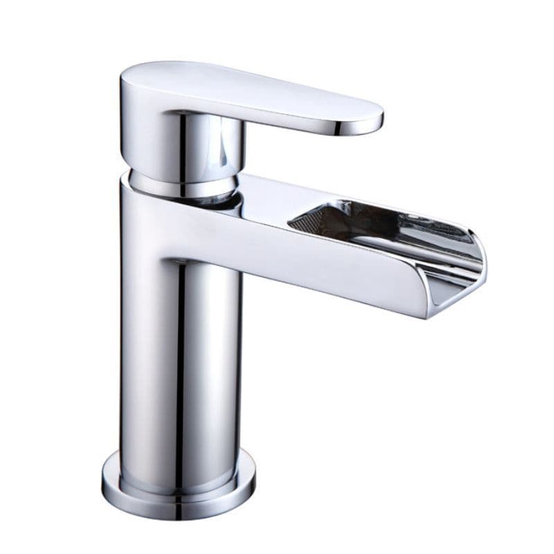 Frontline Ballini Mono Basin Mixer Tap With Click Clack Waste - Chrome