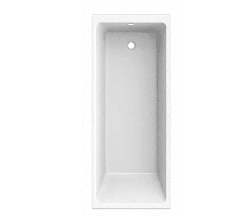 Frontline Chic 2 Square Single Ended Straight Bath Various Sizes