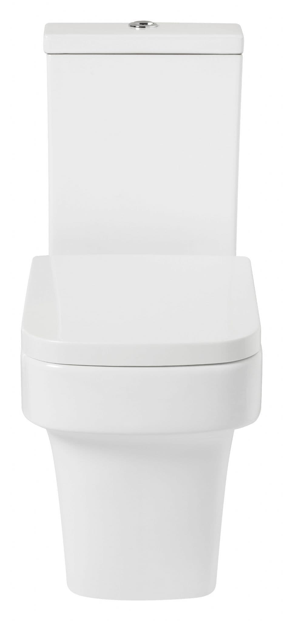 Frontline F60 Classic Toilet - Flush-to-Wall with Soft-Close Quick ...