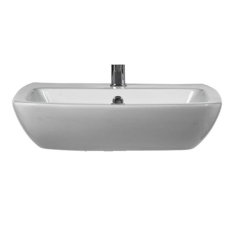 Frontline Piccolo Wall Hung Basin - 570mm Wide - 1 TH - White