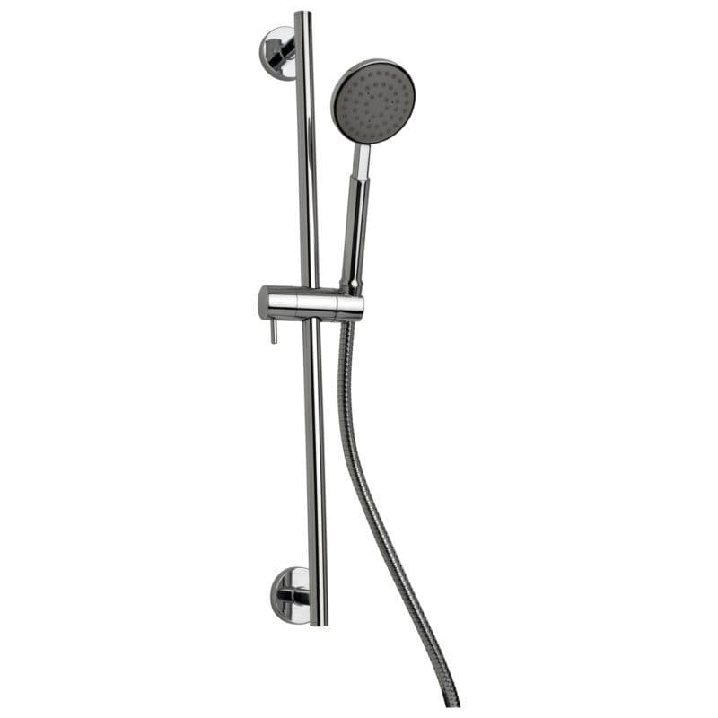 Frontline Pure Round Side Showers And Slide Rail Kit - Chrome
