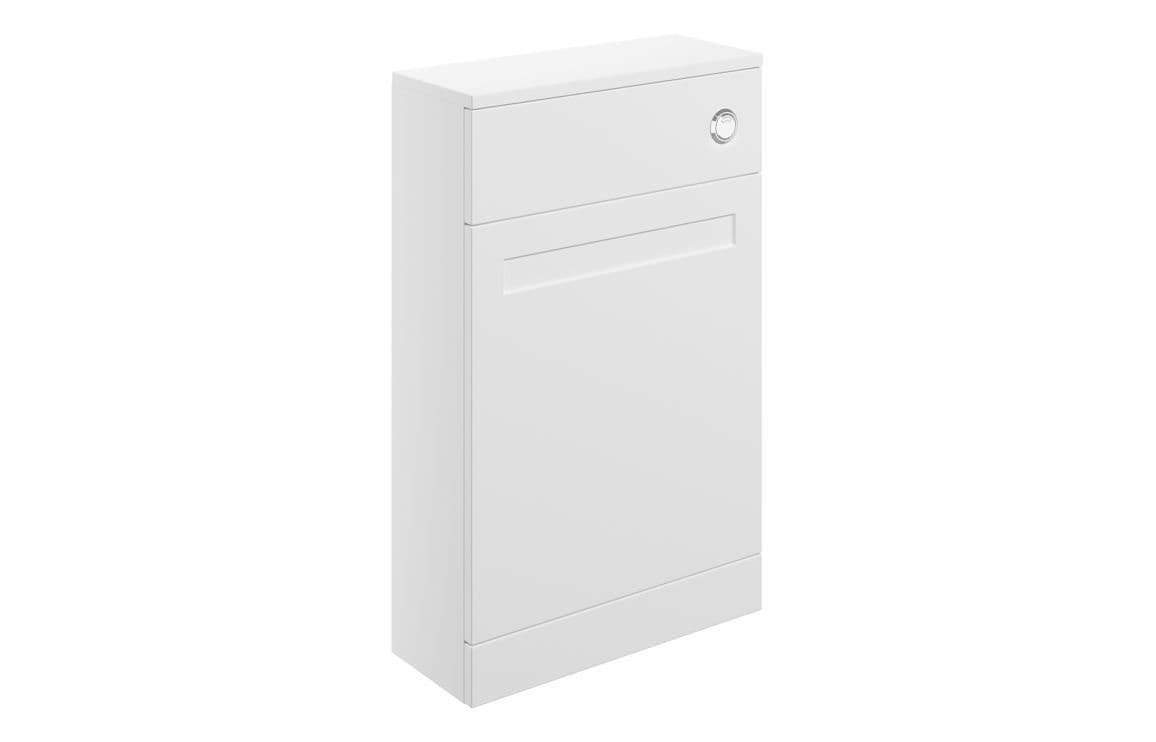 Genevieve 500mm Matt White Floor Standing Toilet Unit