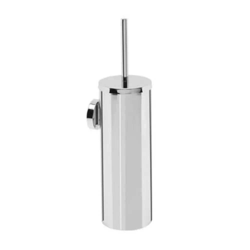Genoa Toilet Metal Brush Holder - Chrome