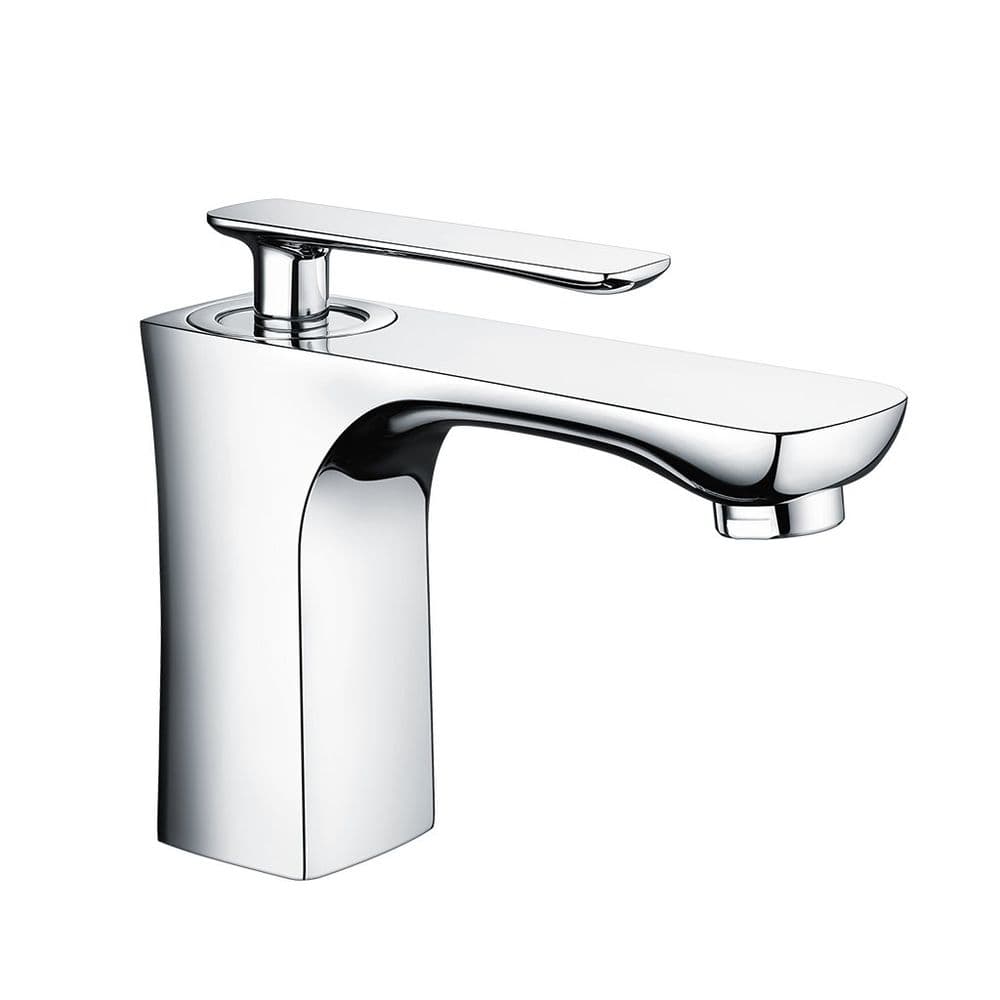 Helston Basin Mono Tap with Waste - Chrome