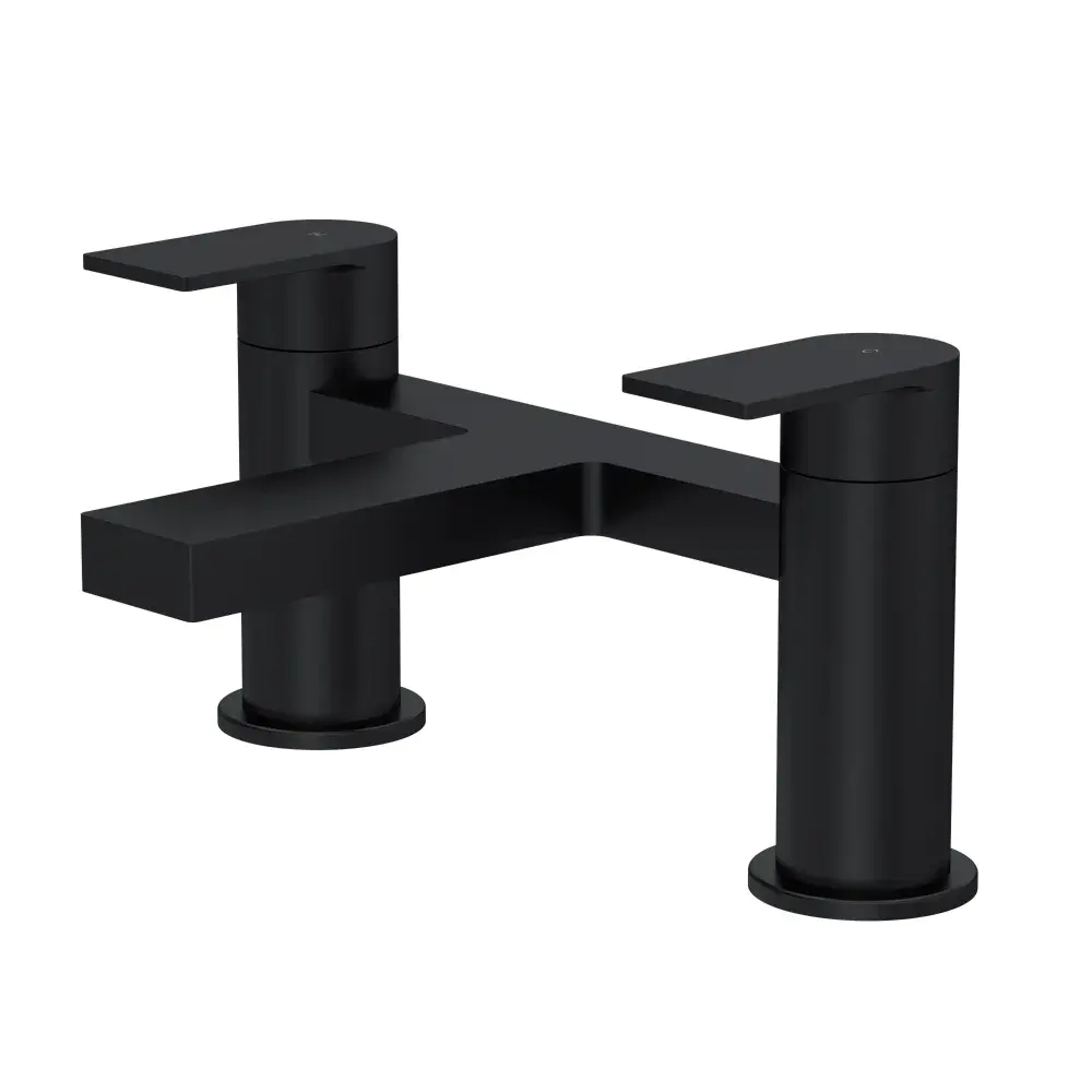 Kavlo Bath Filler - Matt Black