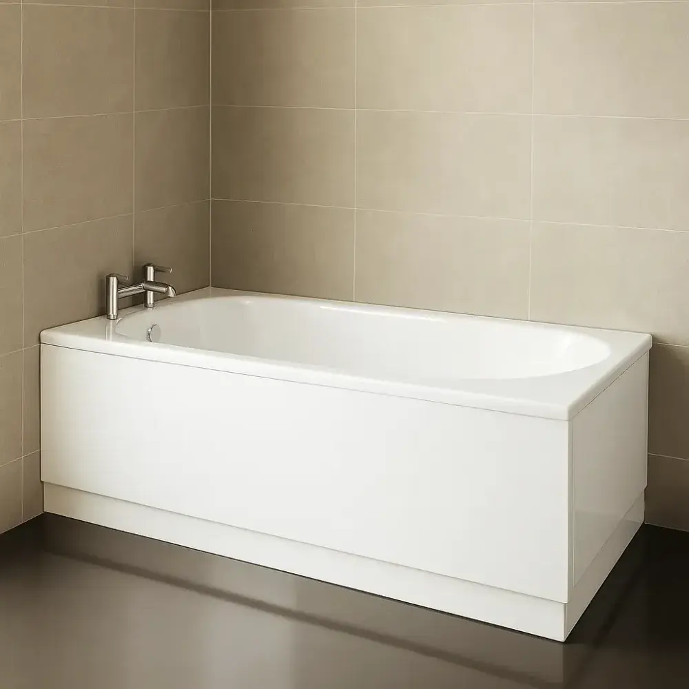 Kaya Acrylox Reinforced 1700 x 750mm Single Ended Bath