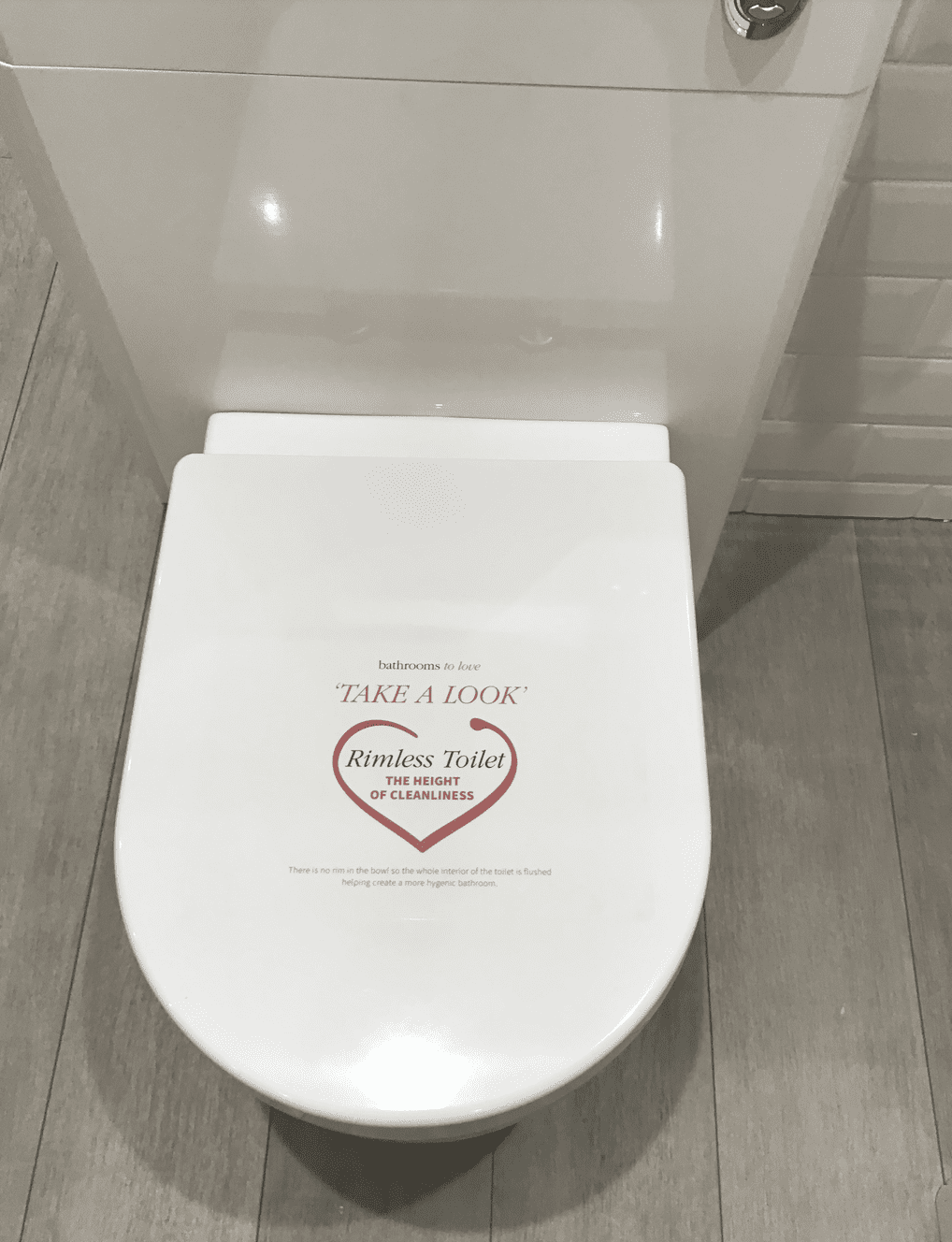 Lile Rimless Back To Wall Toilet With Soft Close Seat