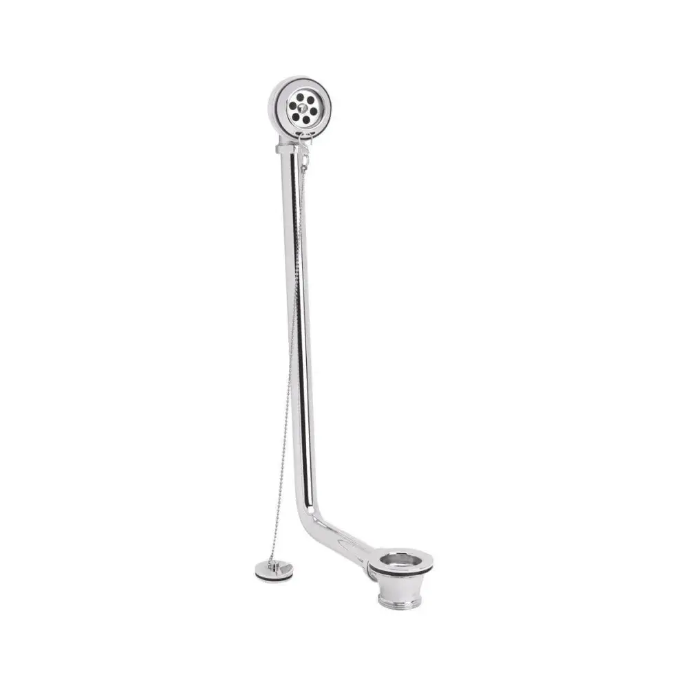 Luxury Chrome Exposed Retainer Bath Waste & Overflow