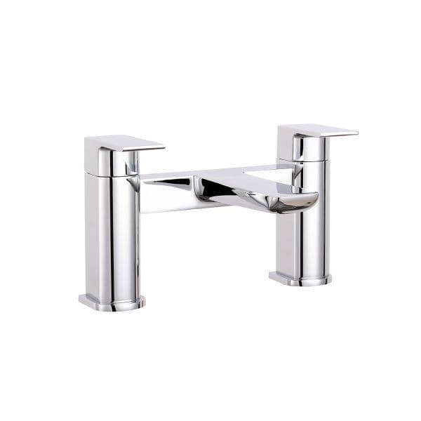 Muro Bath Filler Tap - Chrome Matt Black or Brushed Brass
