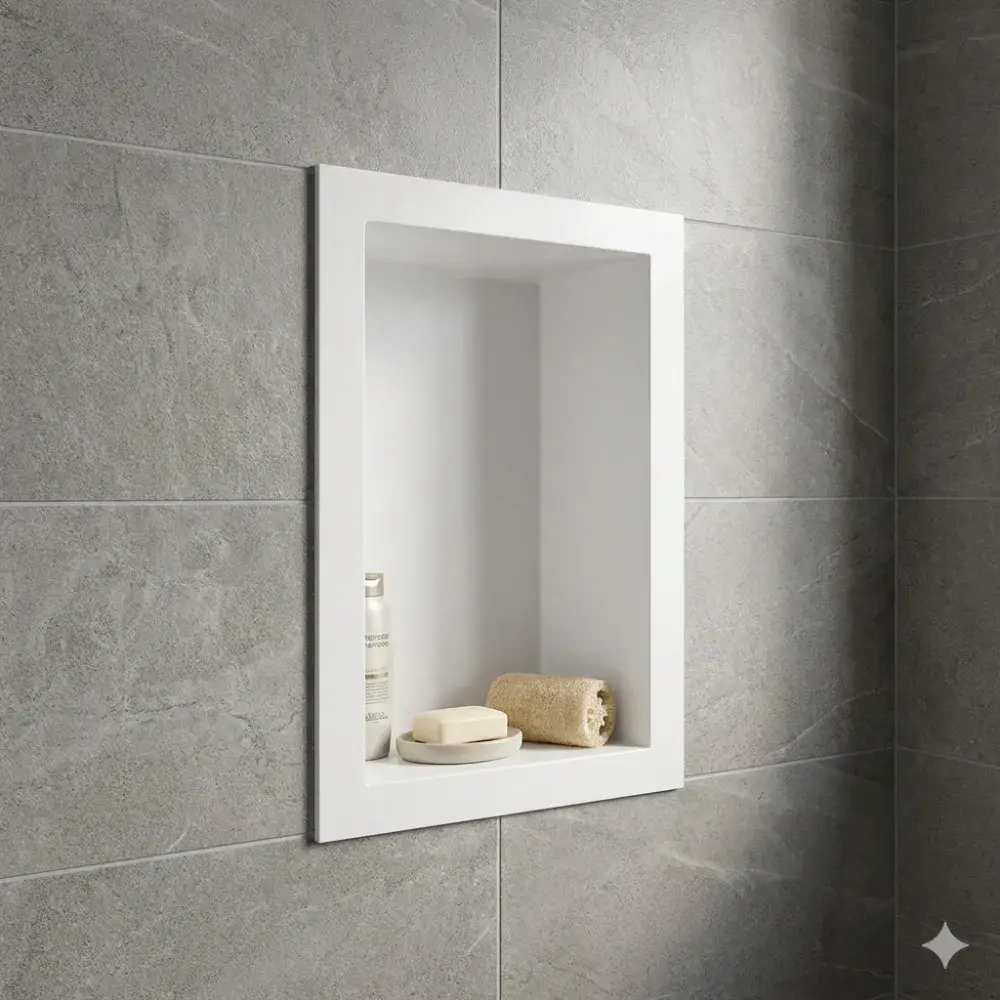 Nuance Single & Double Niche Box - White