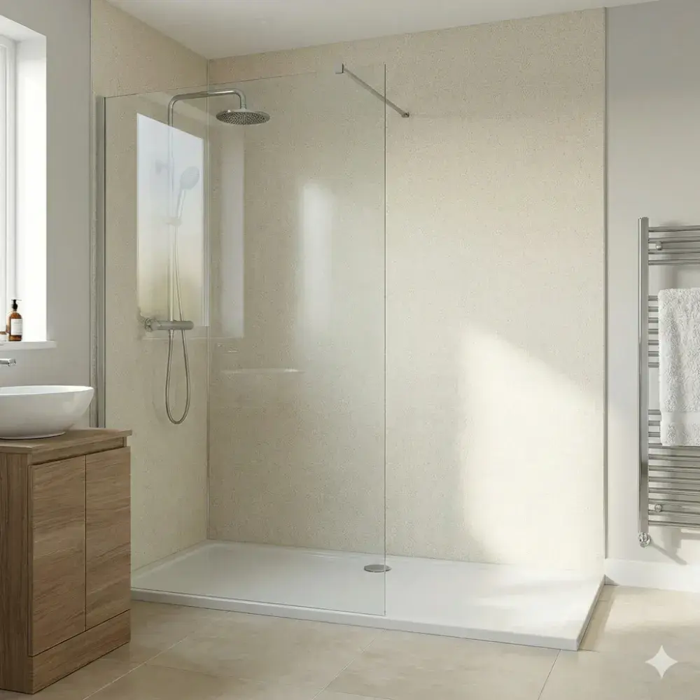Nuance Vanilla Quartz Wall Panels - All Sizes