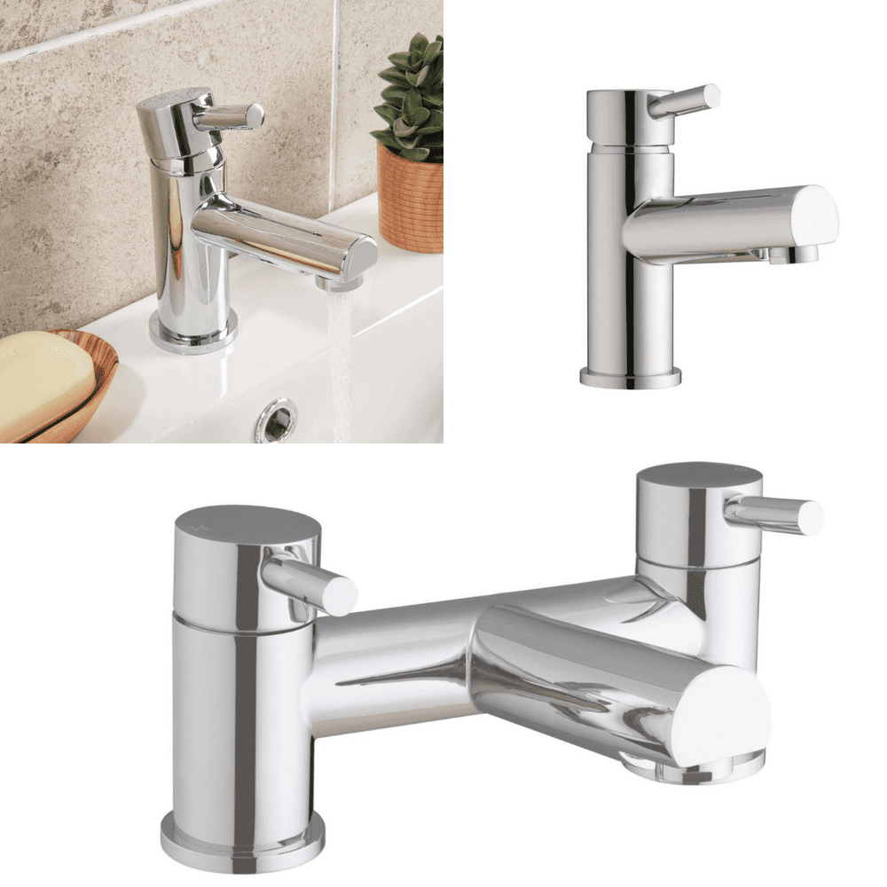Premier Chrome Bathroom Tap Pack