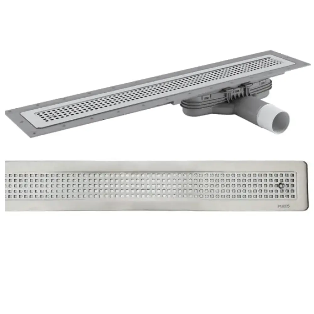 Purus Linear Drains for Vinyl Floors - Various Options