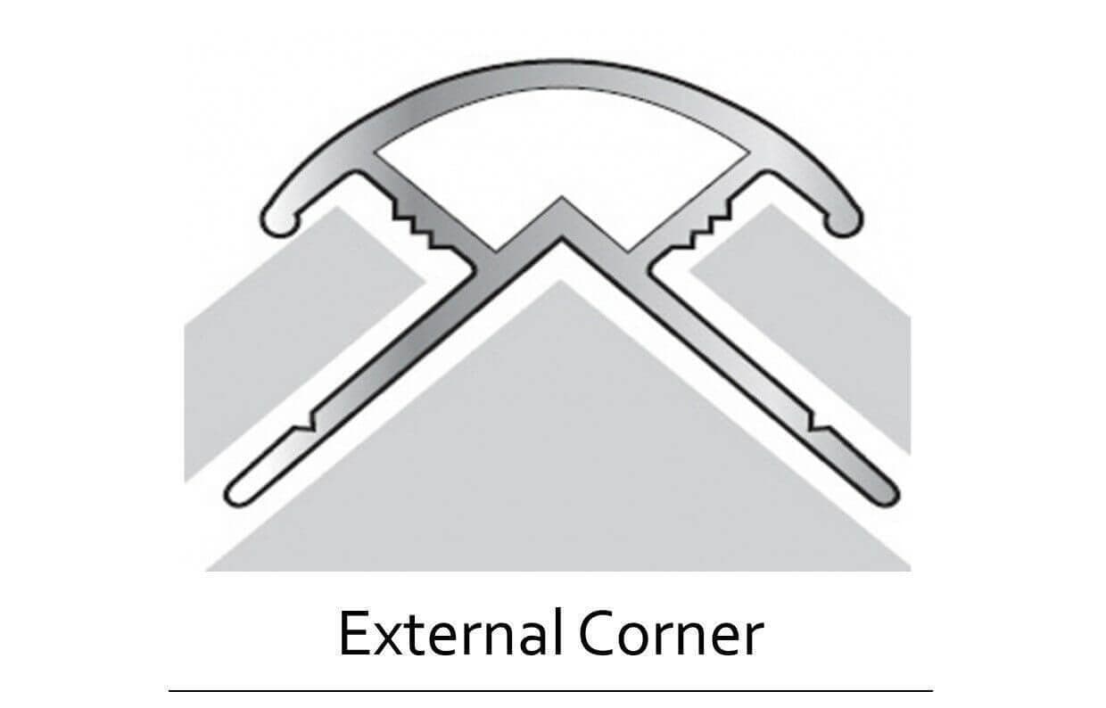 PVC Wall Panel Finishing Trims Internal -External Corner - End Cap - H ...