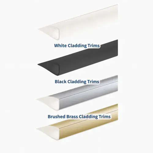 PVC Wall Panel Finishing Trims Internal -External Corner - End Cap - H ...