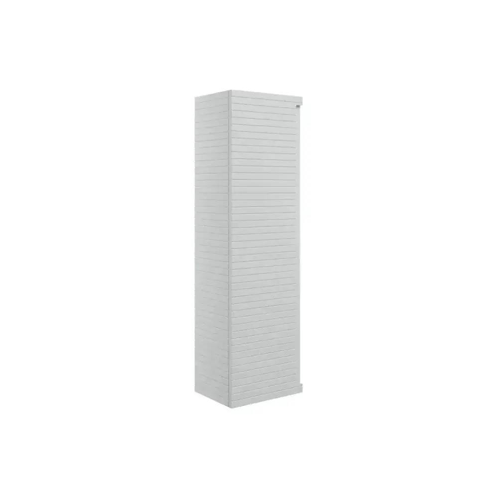 Savannah 350mm Wall Hung 1 Door Tall Unit - Matt Mineral Grey
