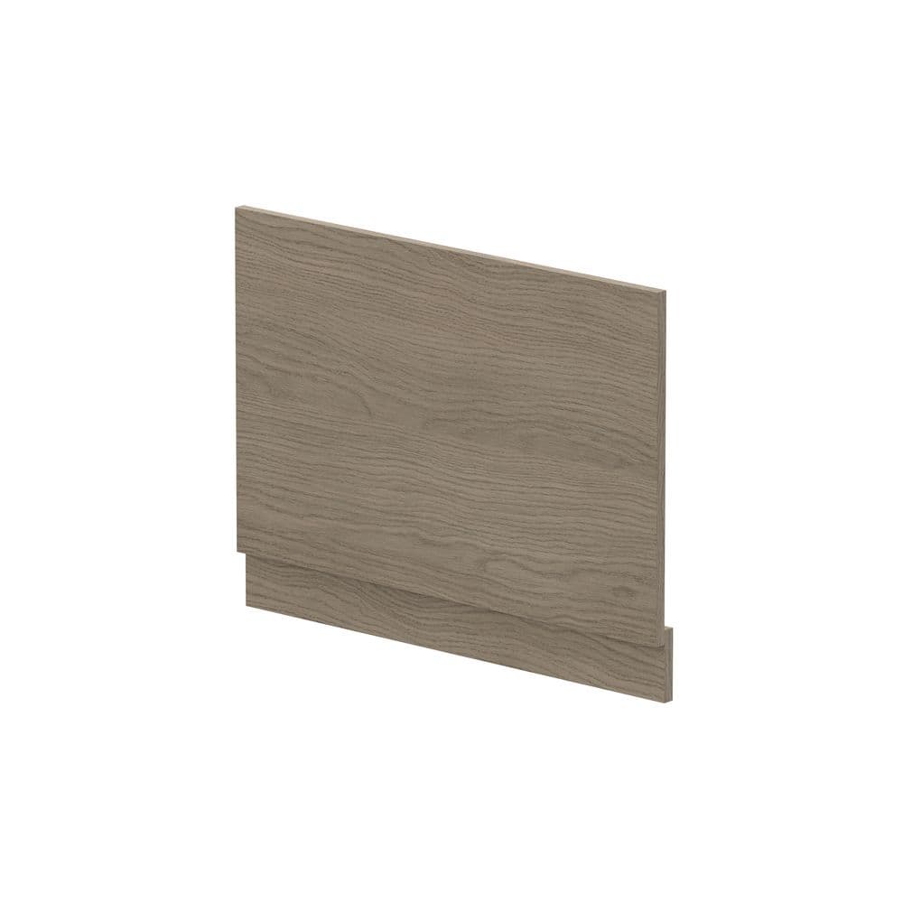 Solace Oak Straight End Panel & Plinth 750mm