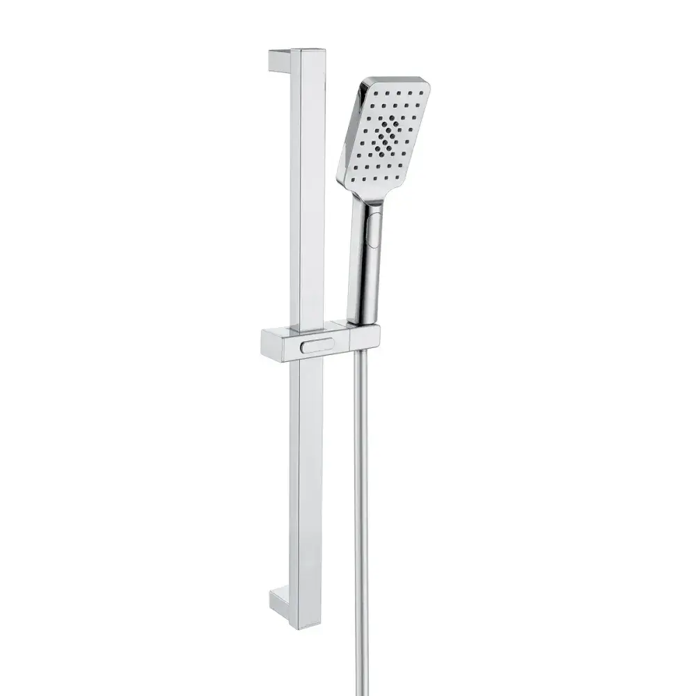Square Push Button Shower Kit