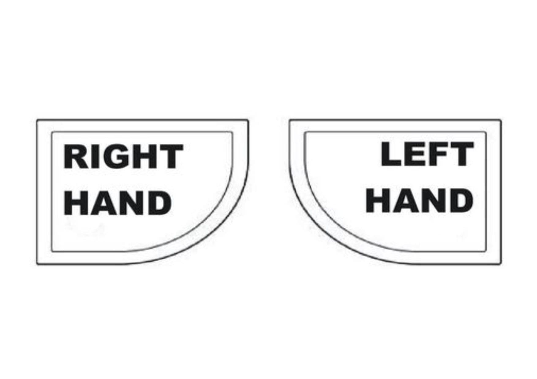 TM25 Linear Drain Offset Quadrant Shower Tray