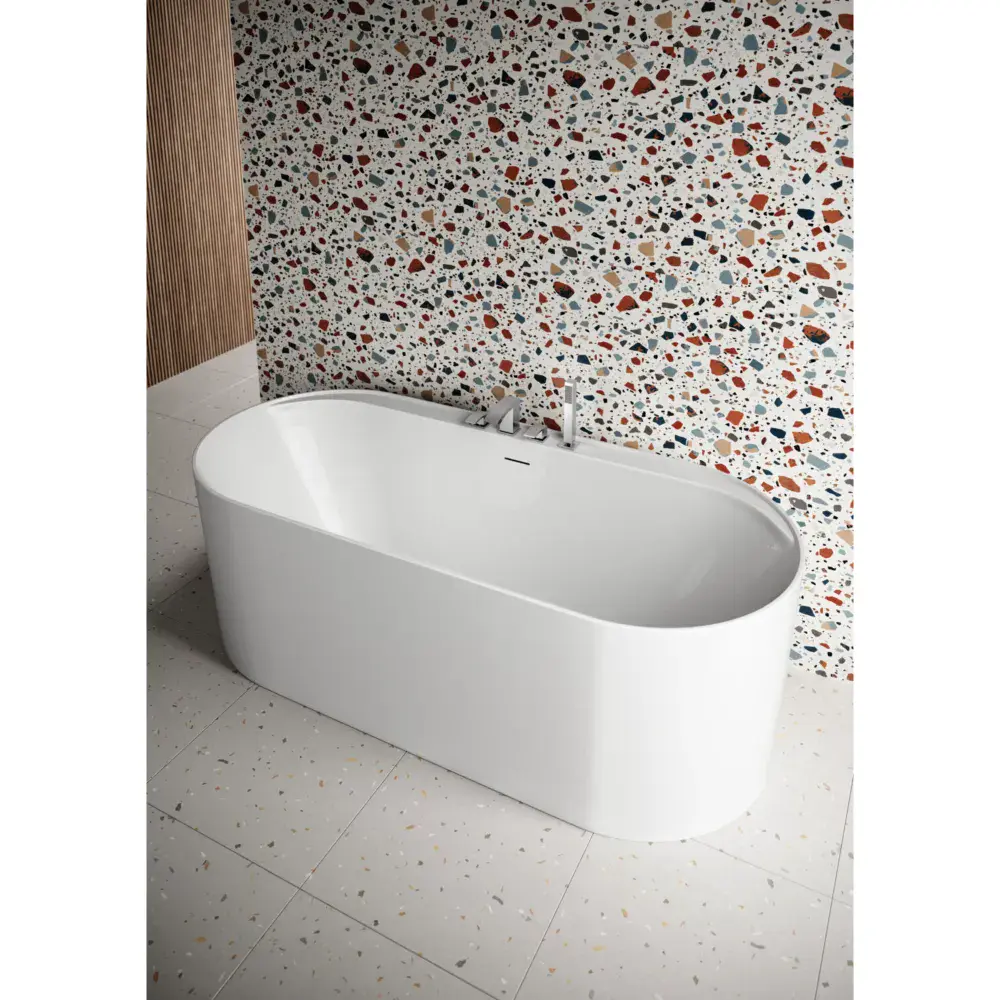 Tuttan Freestanding Bath - Gloss White