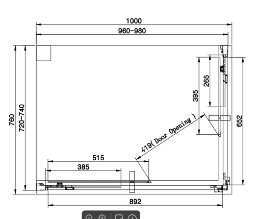 Vantage Matt Black Corner Entry and Offset Corner Entry Shower ...