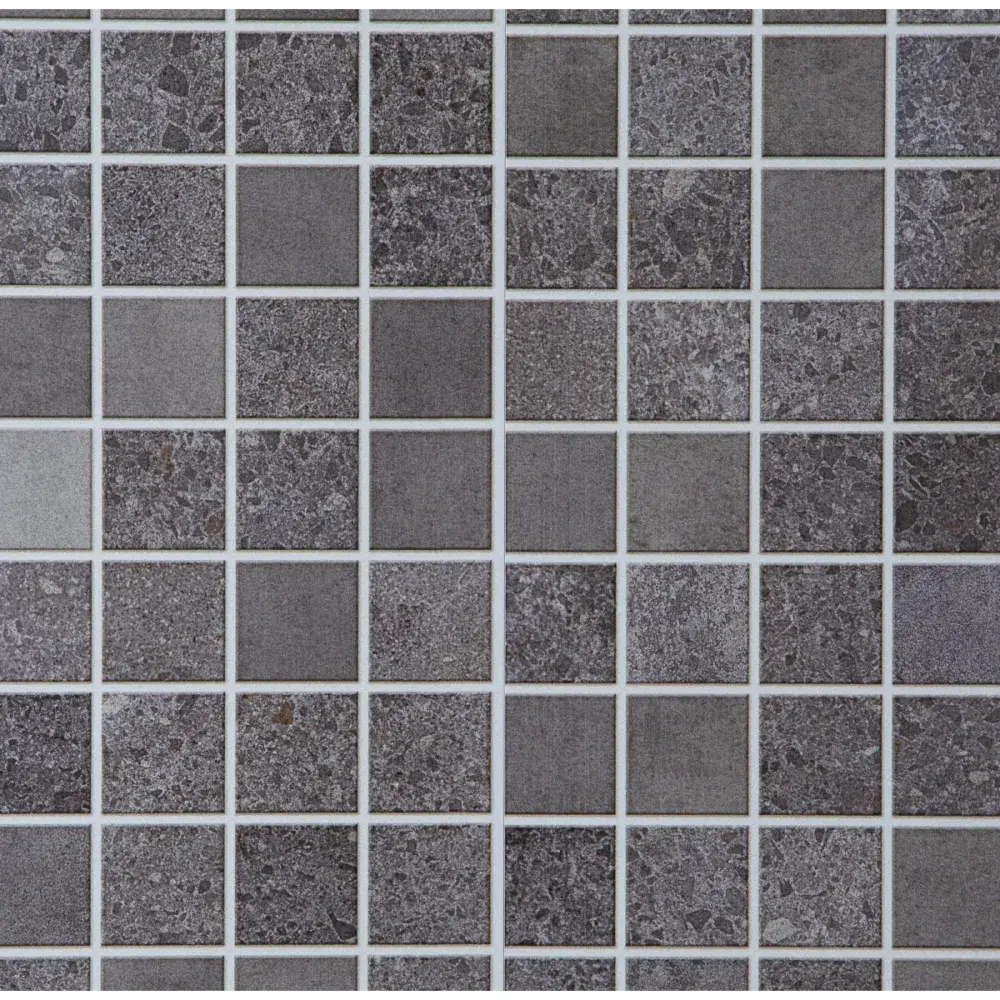 Wet Wall Platinum Range Mosaic Graphite PVC Shower Panels - Various Sizes