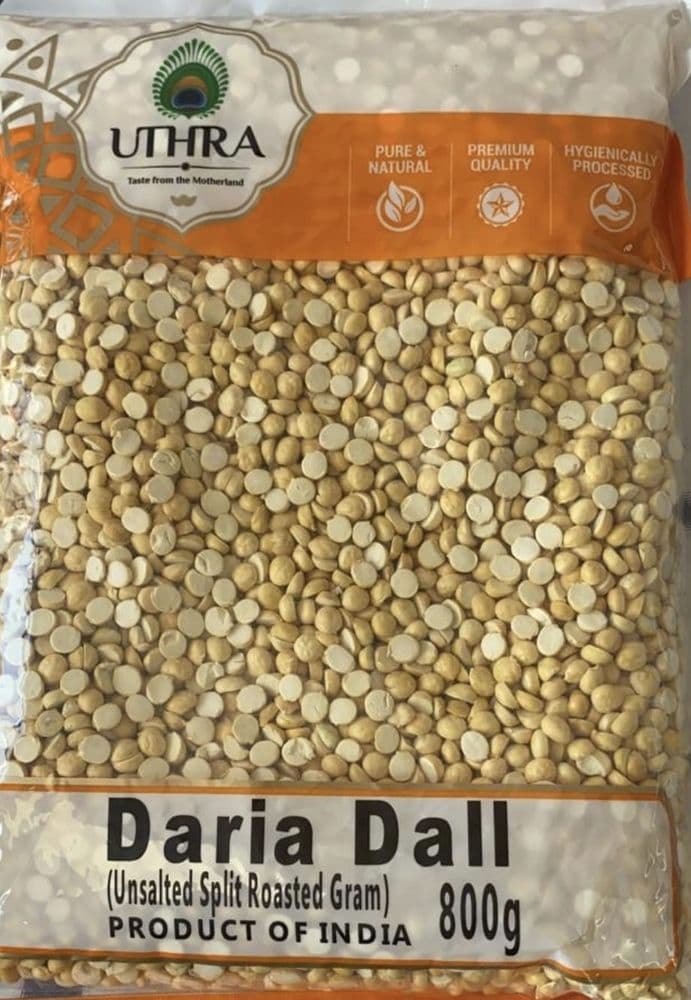 Daria Dall Split Roasted Gram 800G - UTHRA