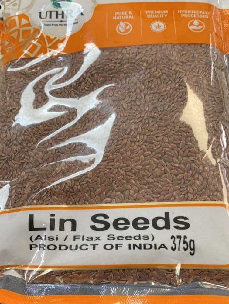 Lin Seeds Asli/Flax Seeds 375g UTHRA