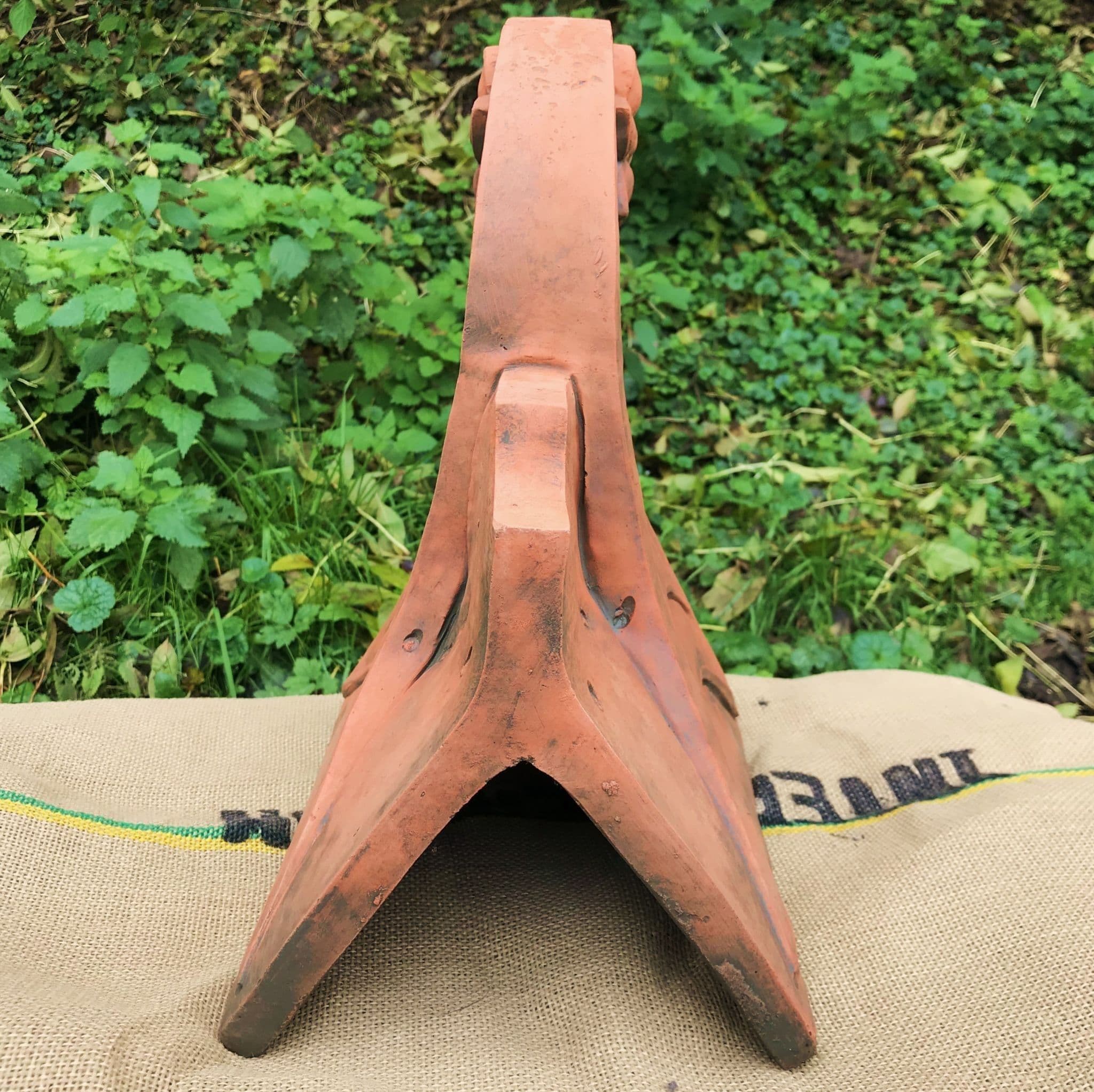 Traditional swan neck roof finial copy of Victorian 80 degree angled ...