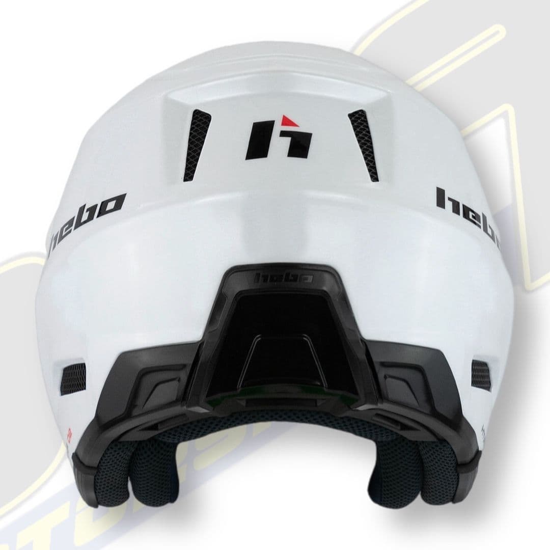 HEBO Zone Pro Trials Helmet - Mono White